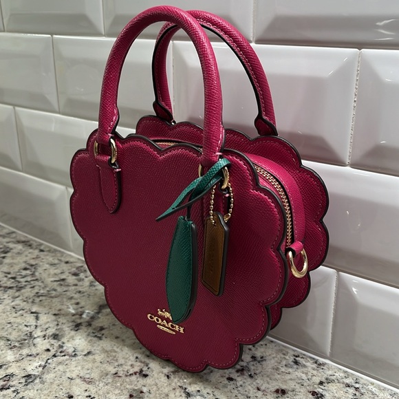 Coach | Bags | Coach Raspberry Crossbody Bag Nwt | Poshmark